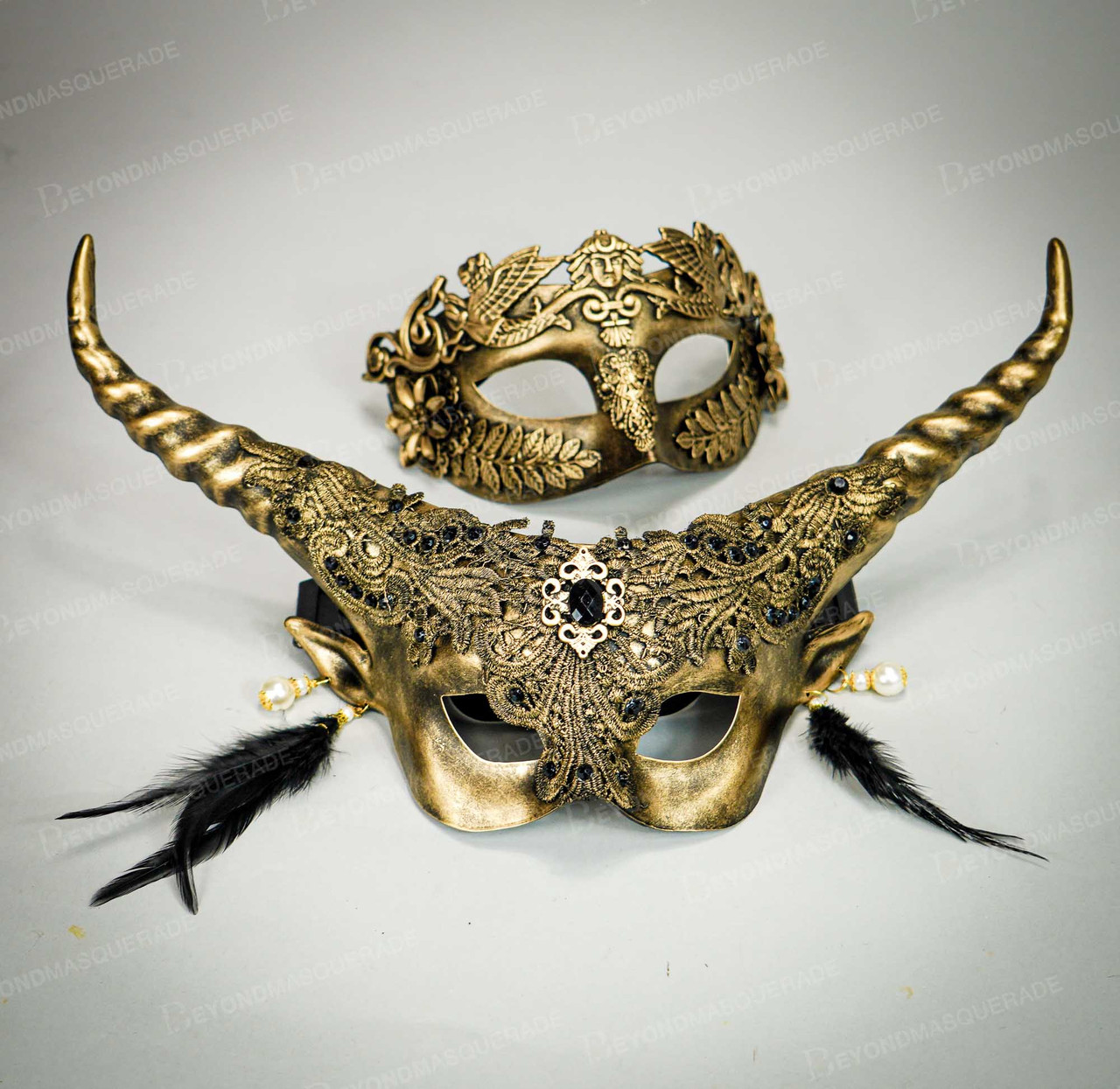 Halloween Couple's Masquerade Masks for Men Women US FREE SHIP