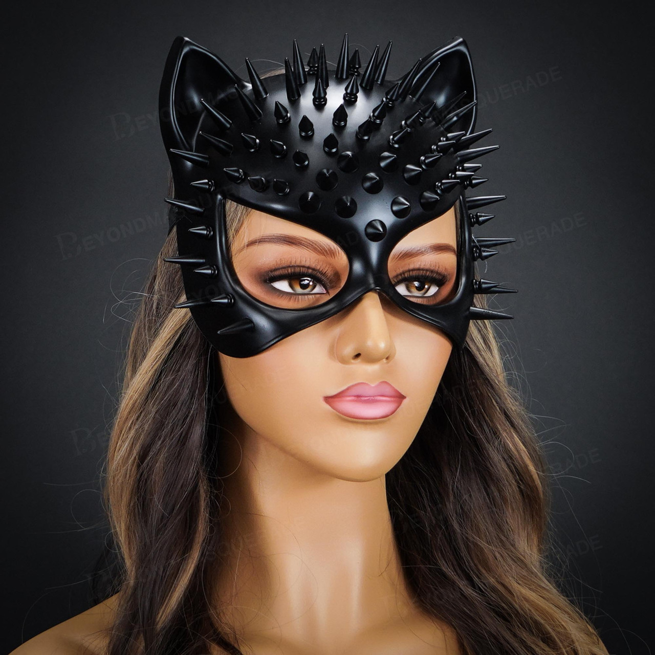 Red Cat Costume Masquerade Mask Cosplay Halloween FREE SHIP