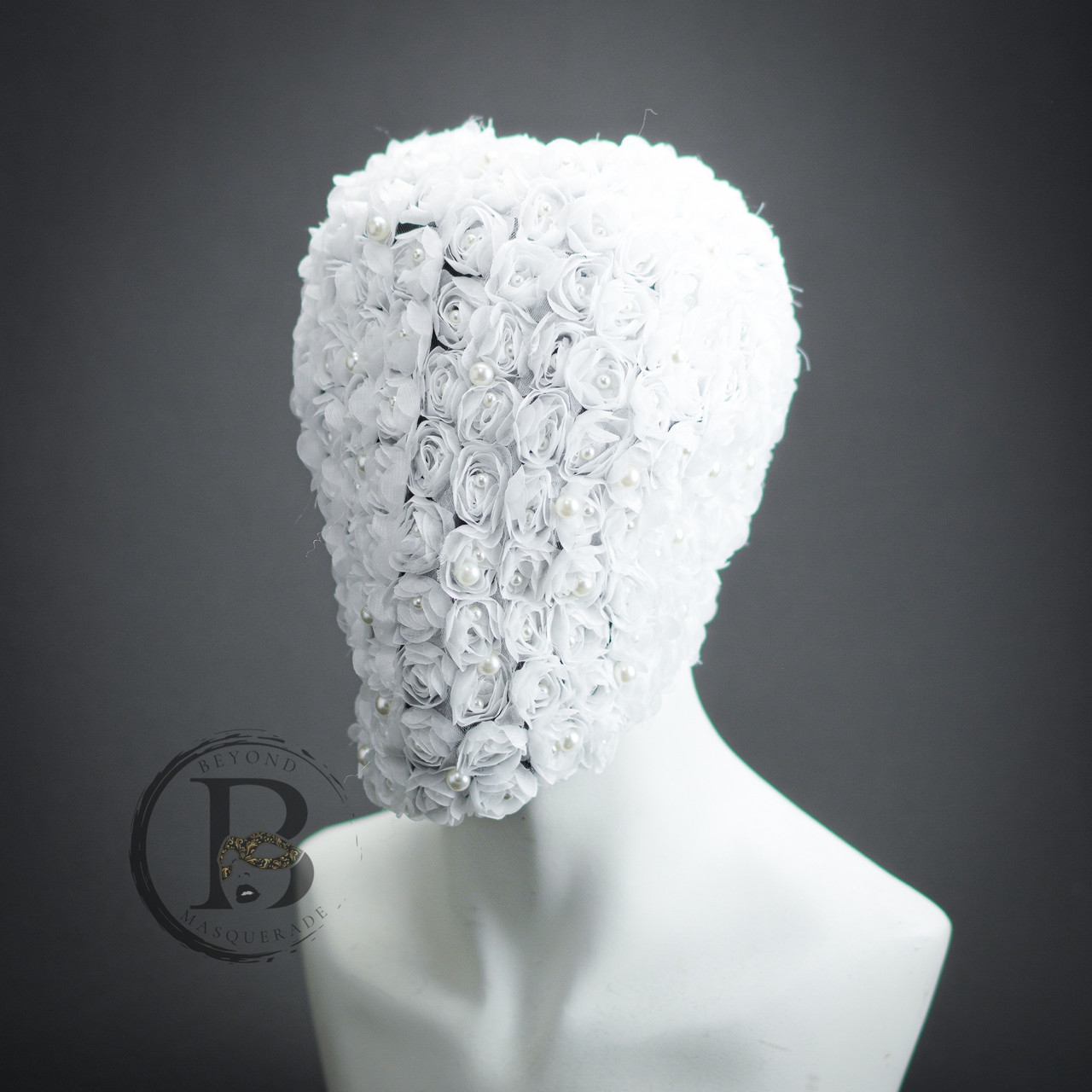 Haute Couture Over the Head Mask Masquerade Mask US FREE SHIP