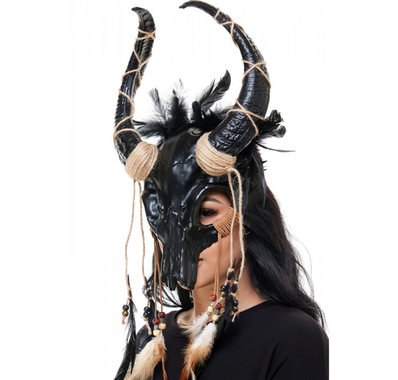 NEW Ram Skull Masquerade Mask Festival Outfit Mask US FREE SHIP