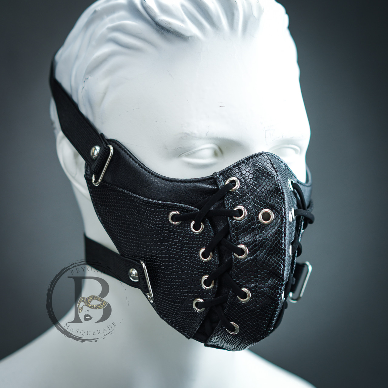 Men Steampunk Leather Mask Masquerade Masks USA FREE SHIP