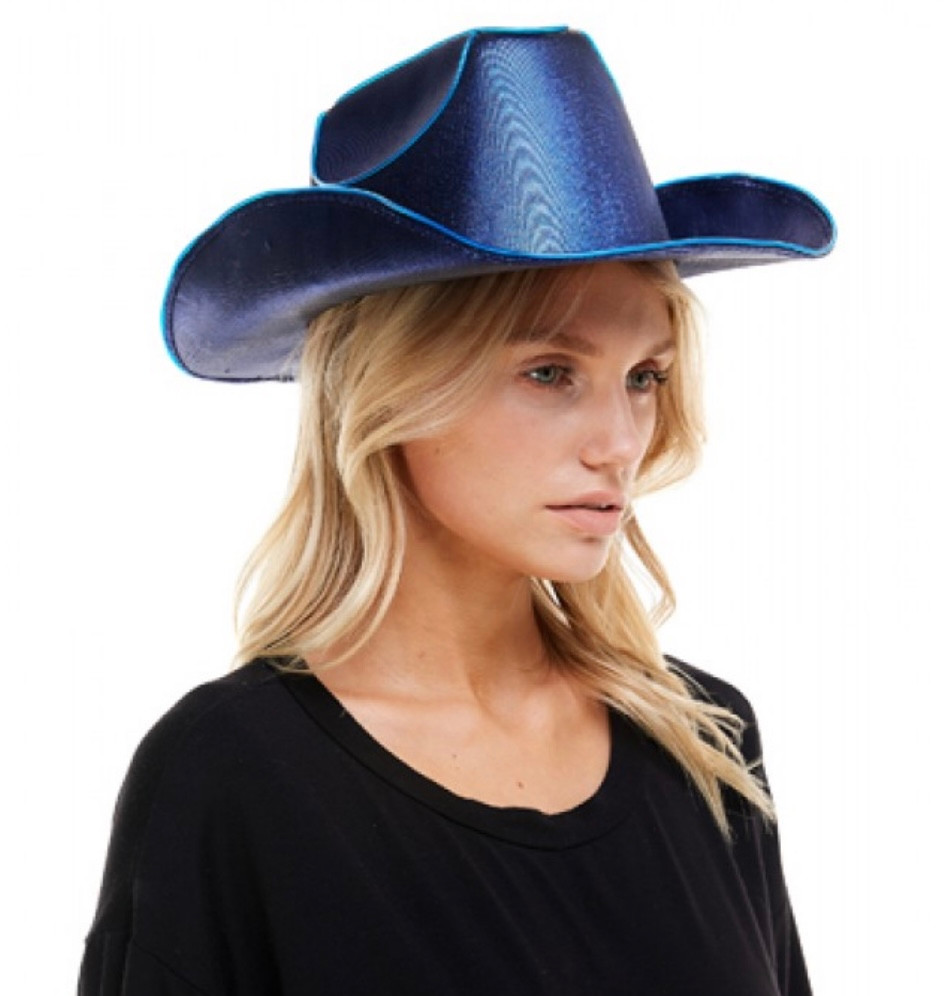 Neon LED Hat Lights Cowboy Wrangler Neon Hat LED Lights Hat