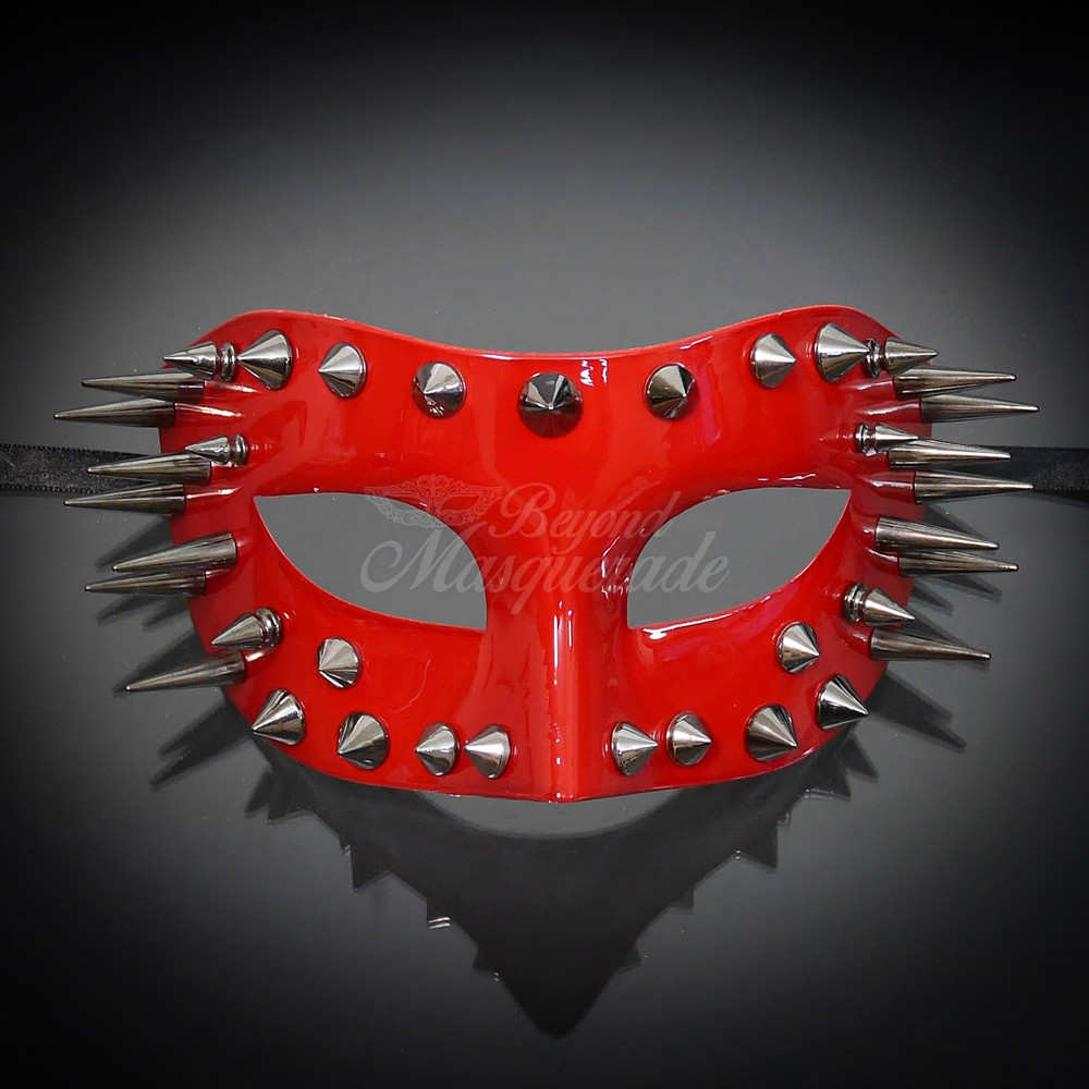 Steam Punk Masquerade Masks with Spikes USA Free Shipping