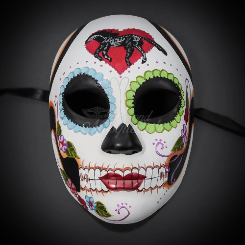 Day of the Dead Masquerade Party Masks for Women USA Free Shipping