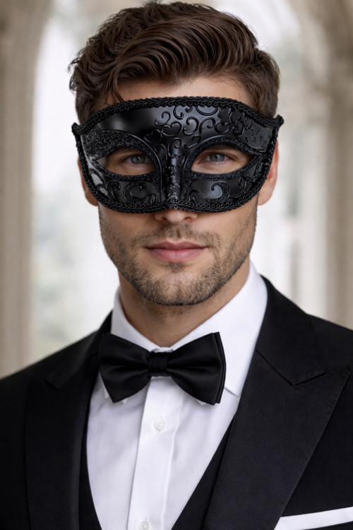 Men's Masquerade Masks Free Shipping by BeyondMasquerade.com