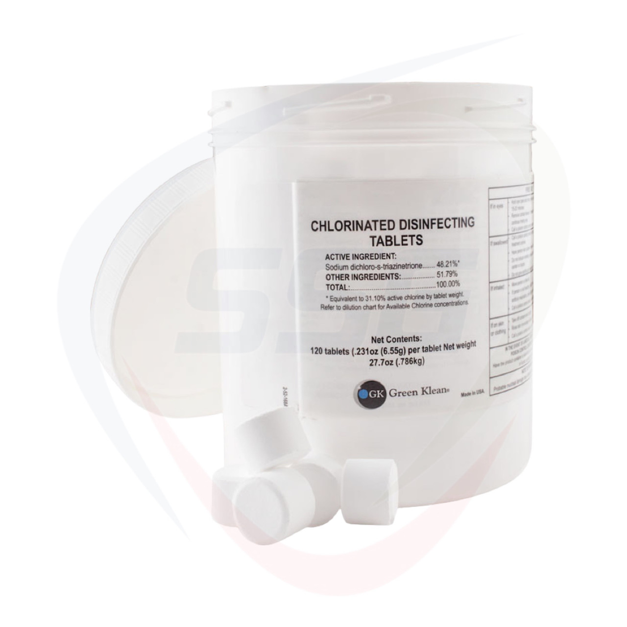 Chlorinated Disinfecting Tablets