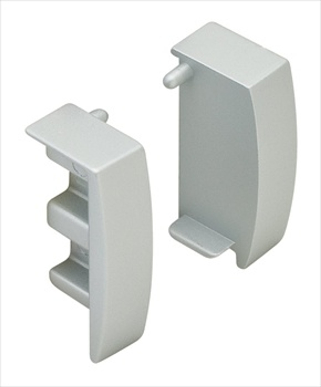 Hafele 151.85.989: 43mm Impressions L-Profile End Caps (pair) - Matte ... Hafele 151.85.989: 43mm Impressions L-Profile End Caps (pair) - Matte ...