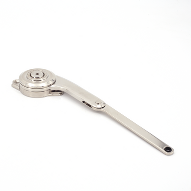 Sugatsune S-TAR-10R: Friction Torque Lid Stay (Right) - Polished Nickel