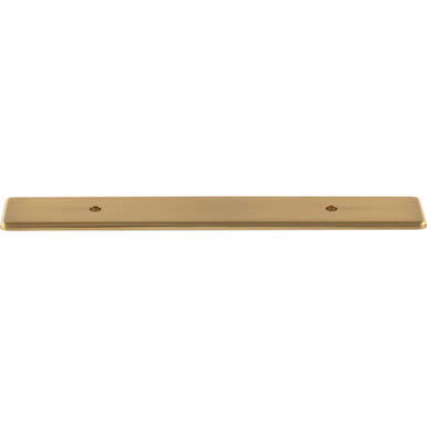Top Knobs TK3281HB: 1" Radcliffe Backplate - Honey Bronze