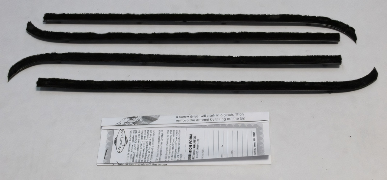 1955-1959 Chevy/GMC Truck Window Sweeps Felt Kit | 2 Door