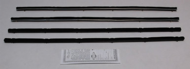 1964-65 Ford Ranchero Window Sweeps Felt Kit | OEM USA Made