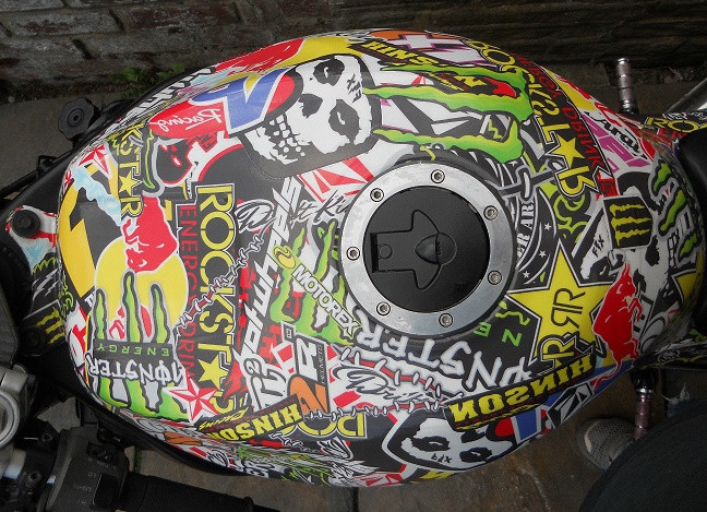 Stickerbomb Wrap Bike Kit - Vinyl + Tools - WrapDirect.com