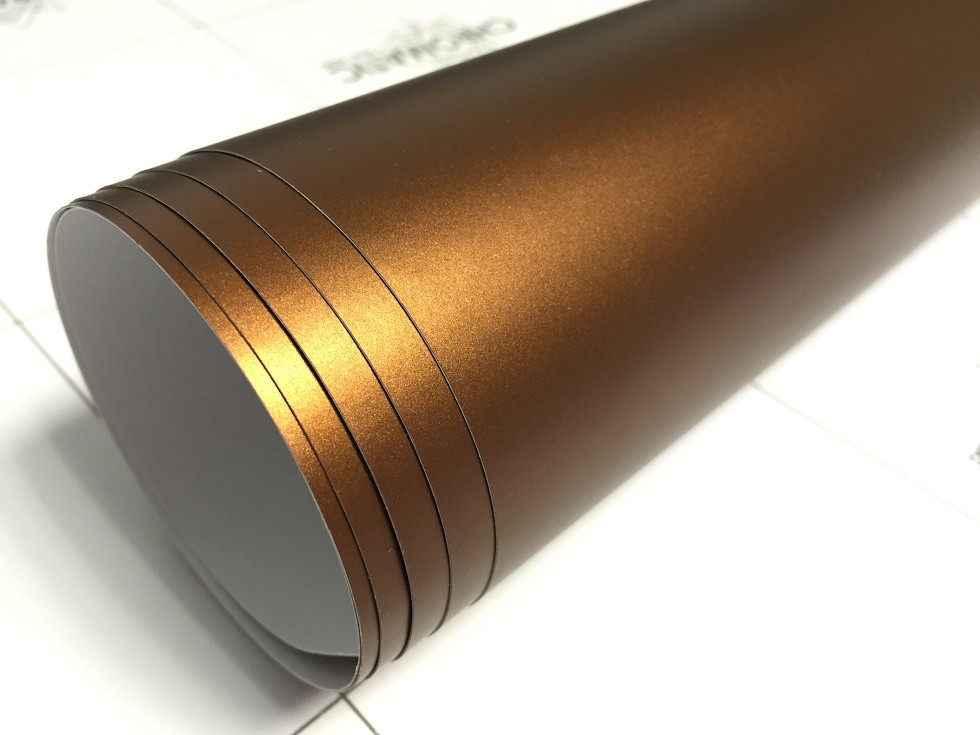 Copper Brown Matte Chrome Vinyl with ADT - WrapDirect.com