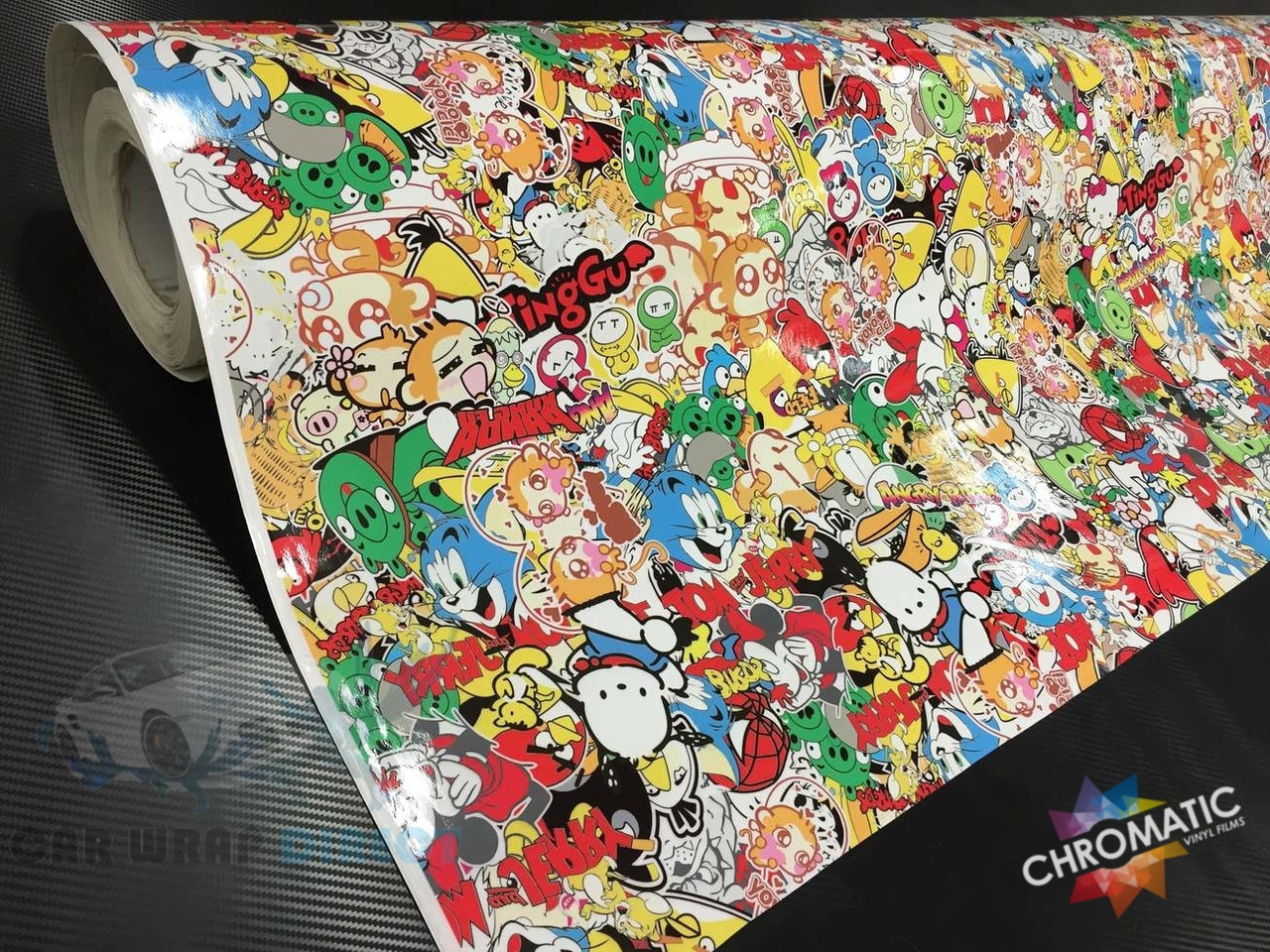 Cartoon Style Printed Wrap with ADT - WrapDirect.com