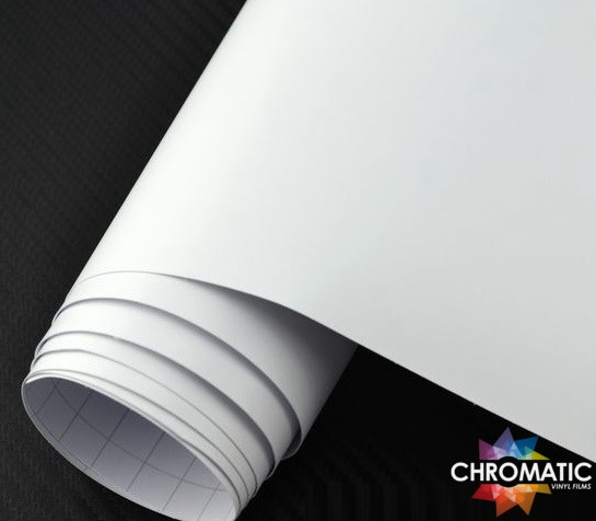 Matte White Vinyl Wrap with ADT - WrapDirect.com