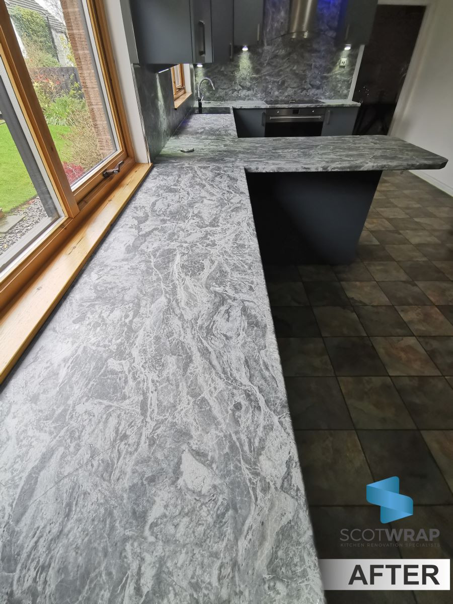 OROBICO GREY MARBLE OGM38 - Premium Architectural Vinyl Wrap