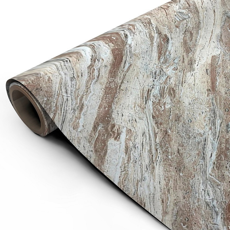 BROWN MARBLE BM301 - Premium Architectural Vinyl Wrap