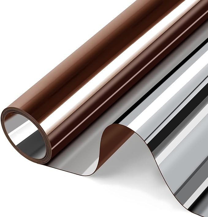 One Way Mirror Privacy Window Film - Copper