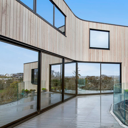 One Way Mirror Privacy Window Film - Dark Silver