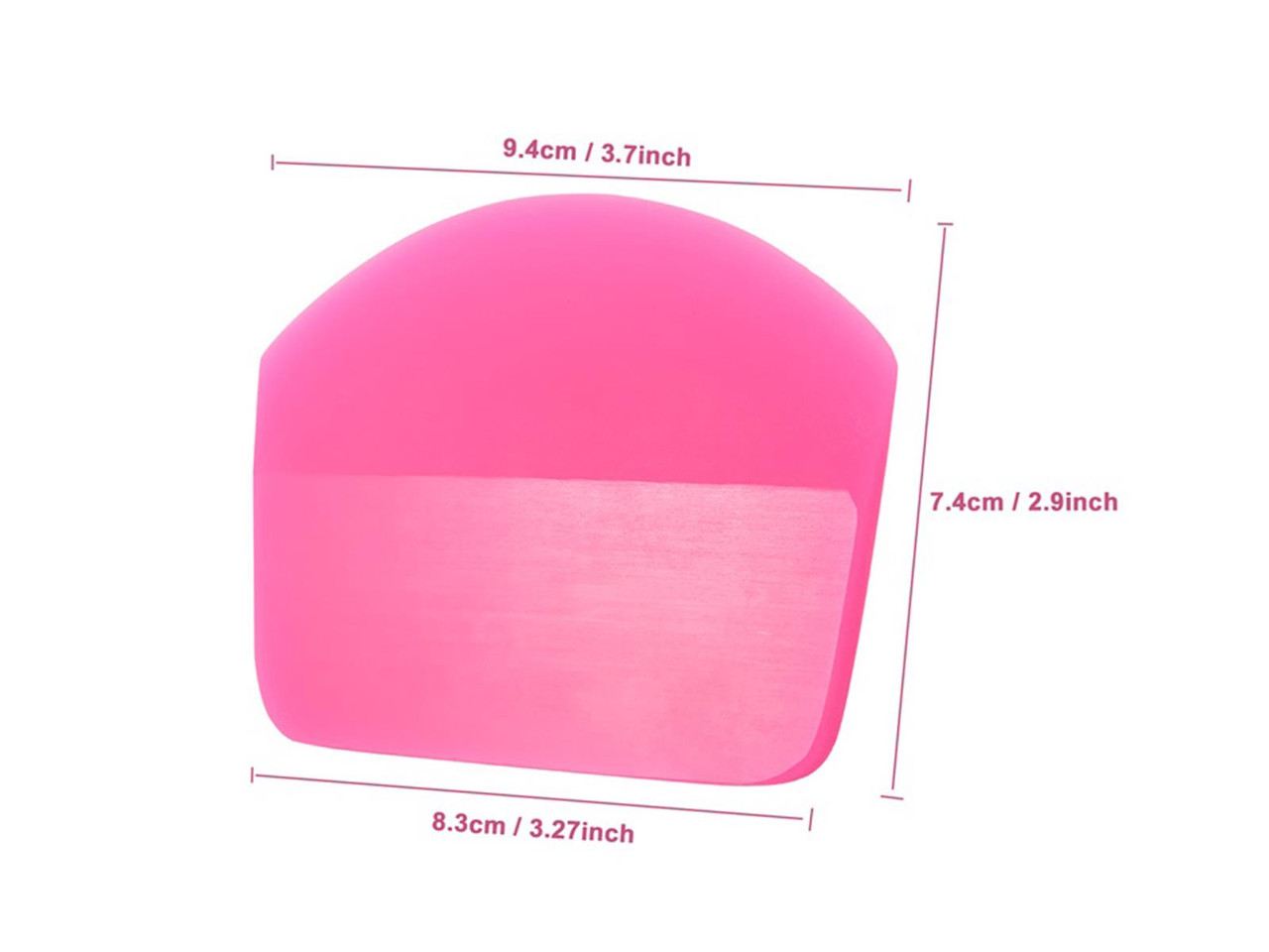 Curved PPF Pink Squeegee - Wrap | Tint | PPF Tools