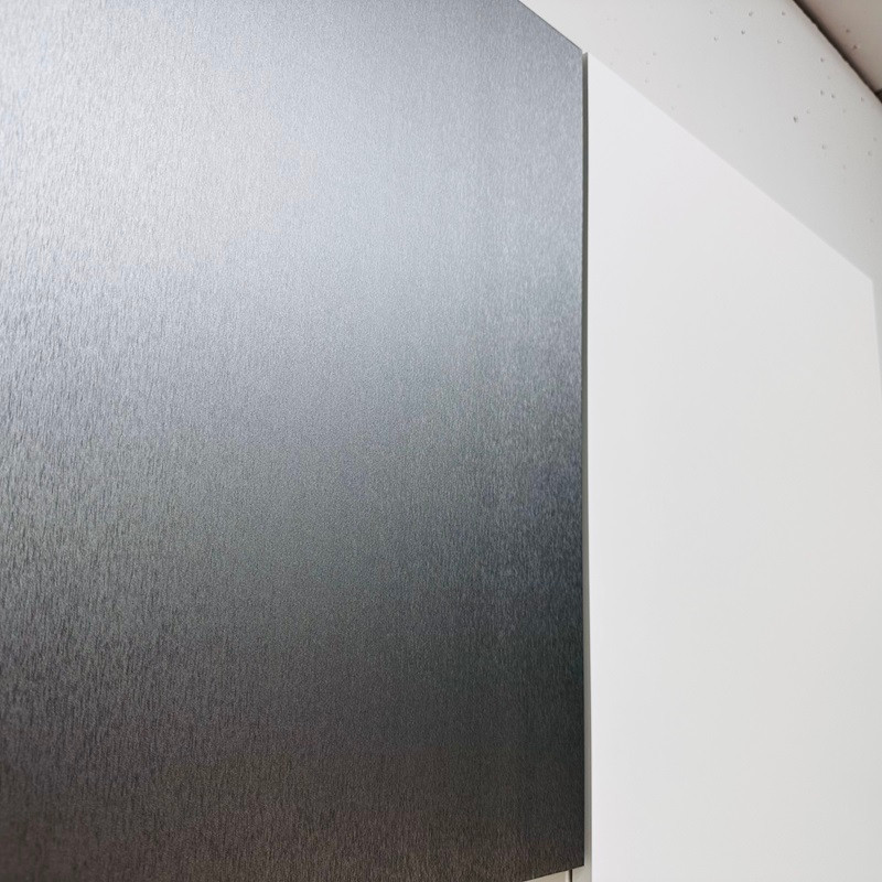 BRUSHED METAL TITANIUM BMT24 - Premium Architectural Vinyl Wrap