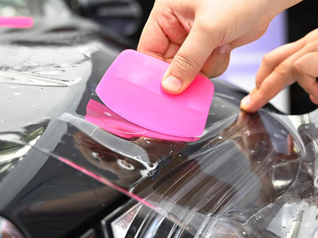 Curved PPF Pink Squeegee - Wrap | Tint | PPF Tools