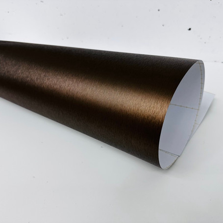 BRUSHED METAL BRONZE BMB46 - Premium Architectural Vinyl Wrap