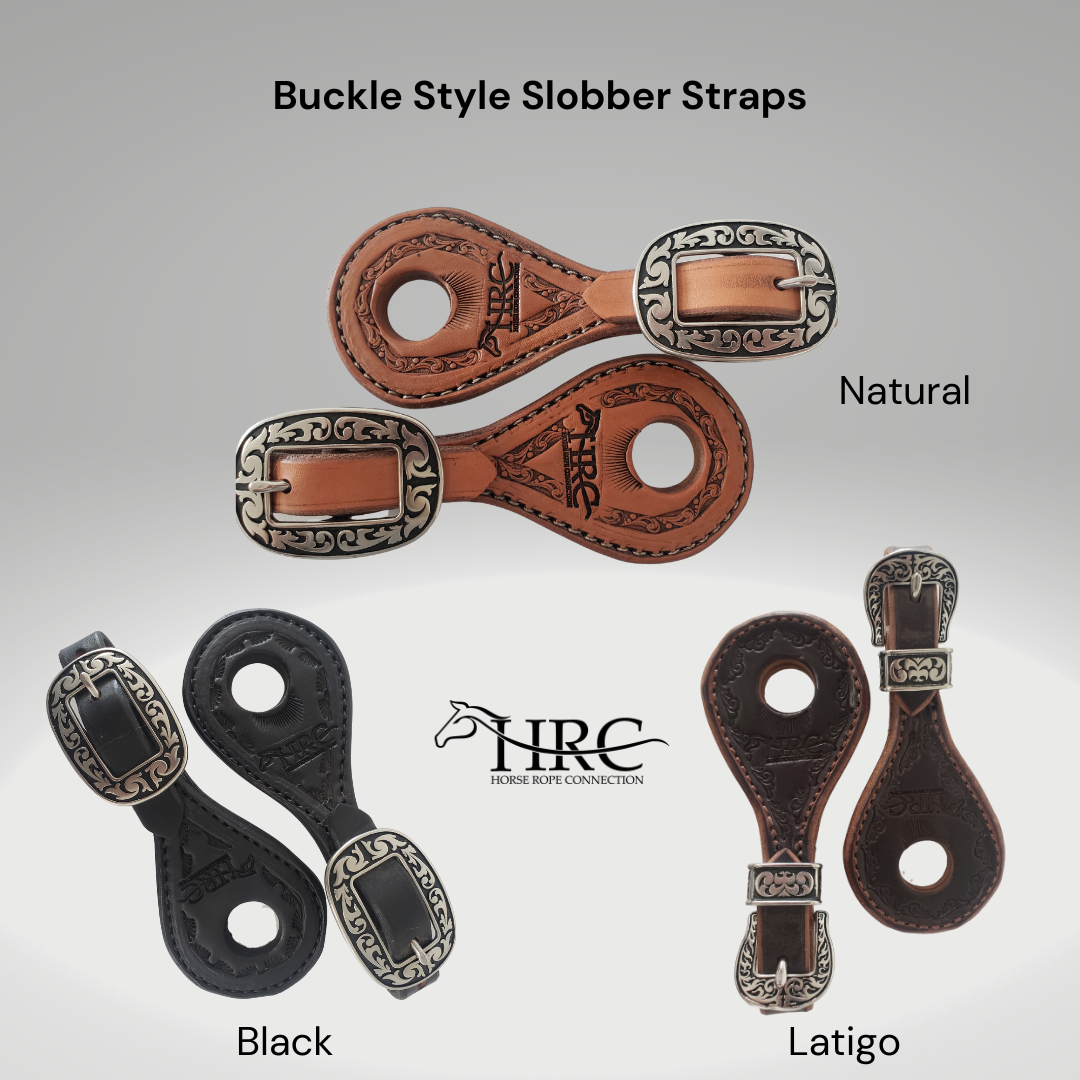 Buckle Style Premium Slobber Strap Set - Horse Rope Connection, LLC