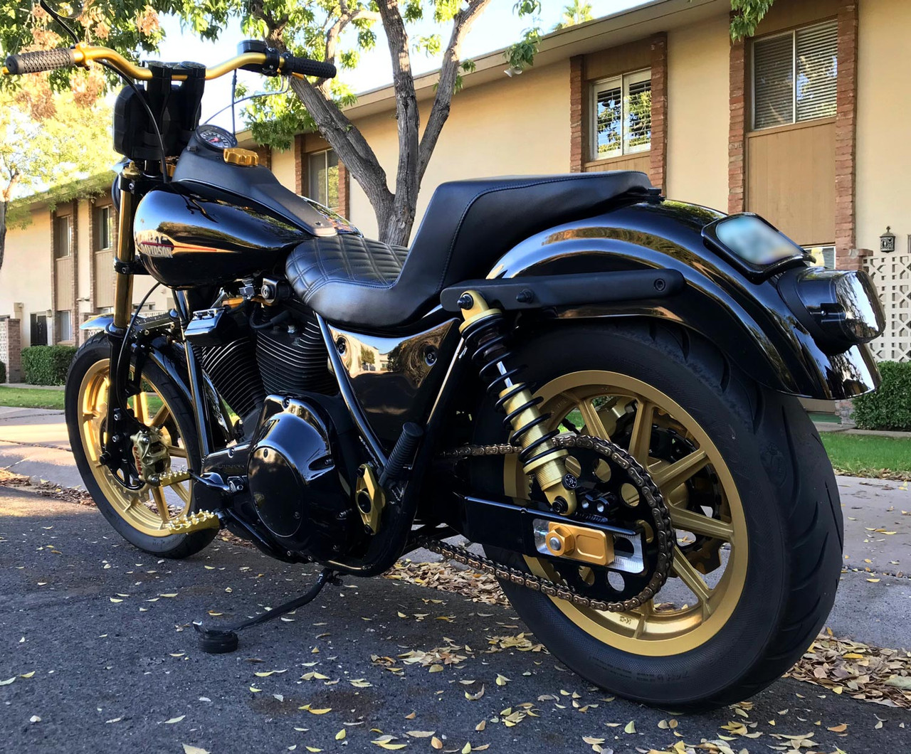 Buy Performance FXR Swingarm (Black) for Harley-Davidson FXR (82-00 ...