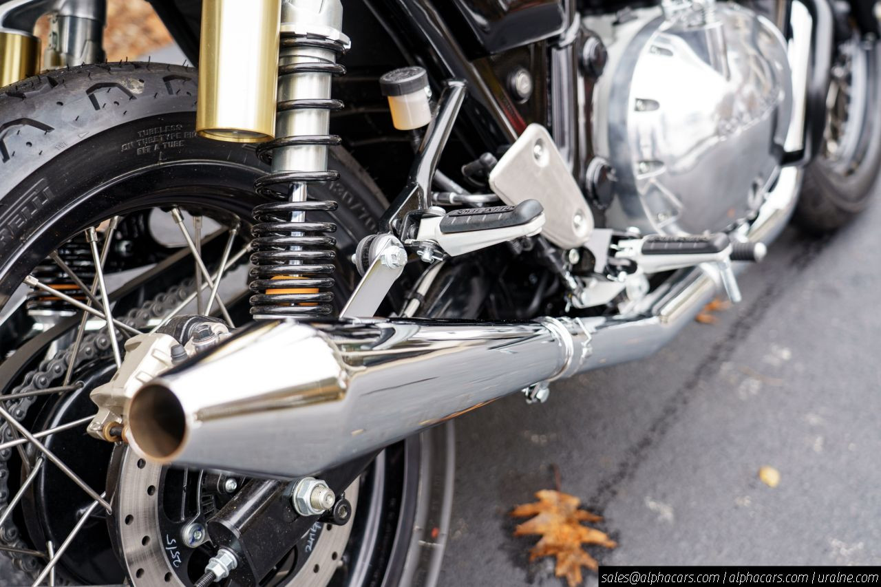 Cafe Racer Slip-On Muffler - AlphaCars & Motorcycles Online Store