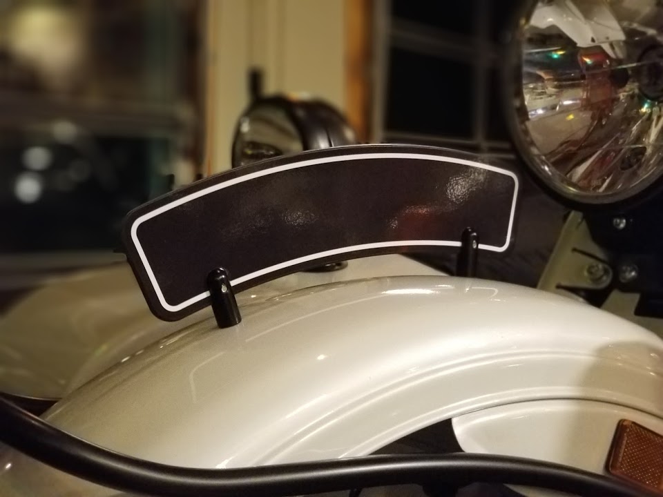 Ural Parts: Front Fender License Plate - AlphaCars & Motorcycles Online ...