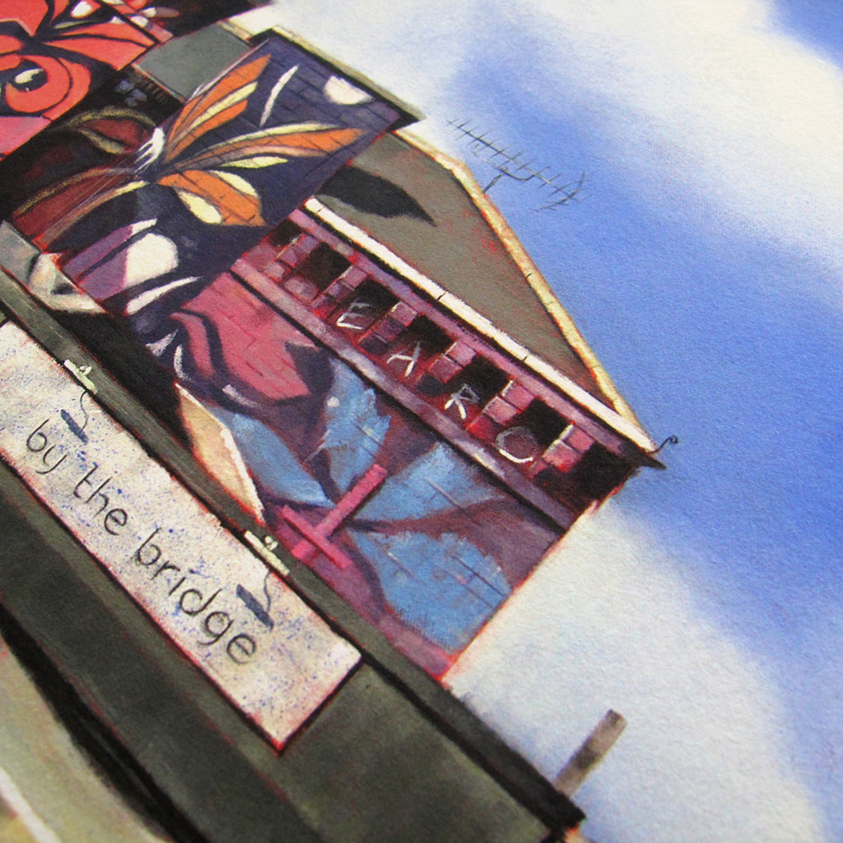 The Bridge Art Print by Marc Gooderham at Of Cabbages and Kings