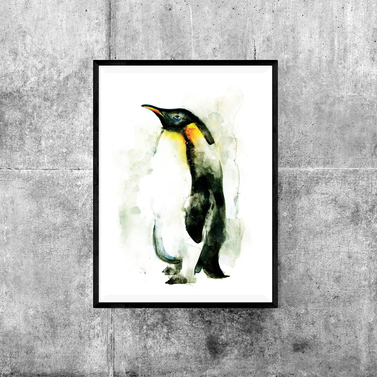 Penguin Screen Print by Gavin Dobson at Of Cabbages and Kings