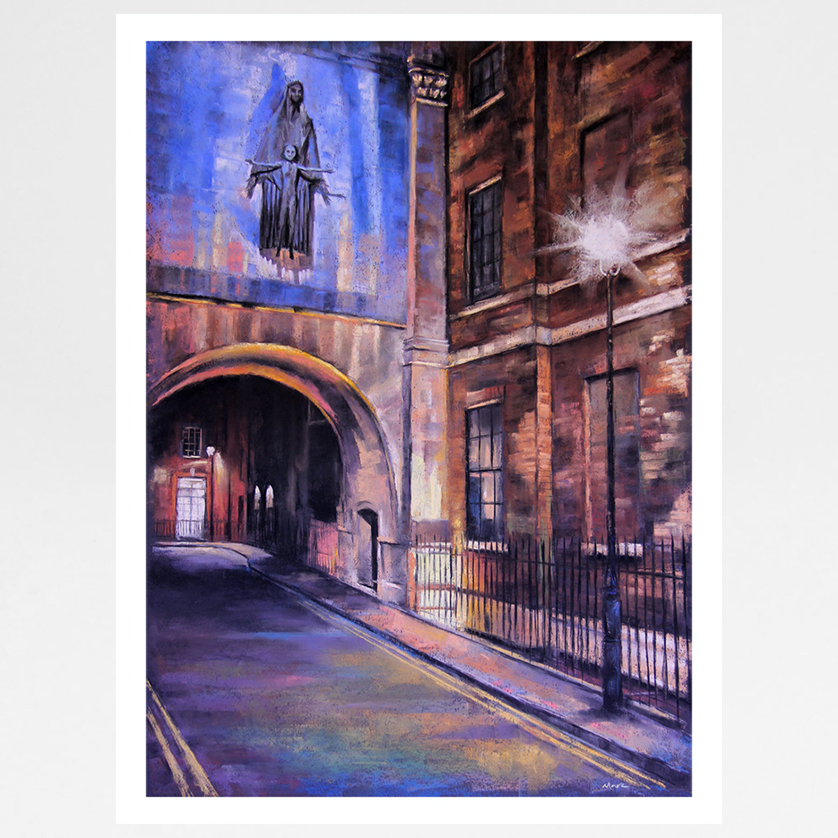 Electic Blue Art Print by Marc Gooderham at Of Cabbages and Kings