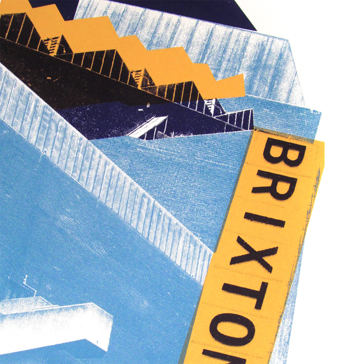 Brixton Rec Screen Print by Underway Studio at Of Cabbages and Kings
