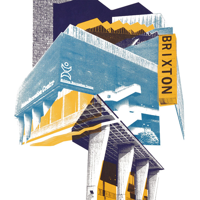 Brixton Rec Screen Print by Underway Studio at Of Cabbages and Kings
