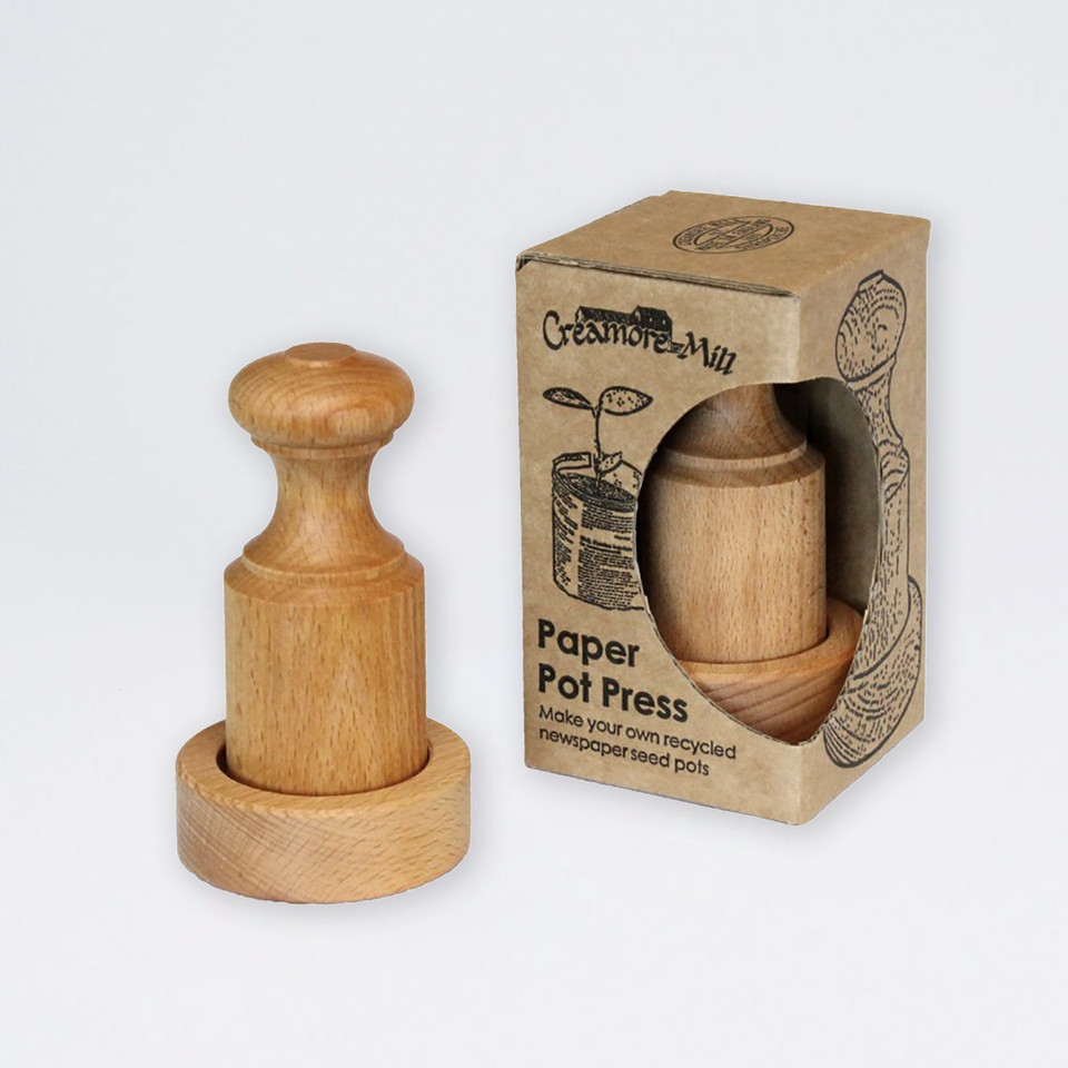 Paper Pot Press by Creamore Mill at Of Cabbages and Kings