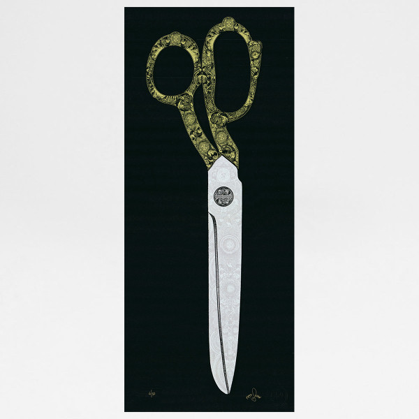 Scissors Screen Print by Fiftyseven Sesign at Of Cabbages and Kings