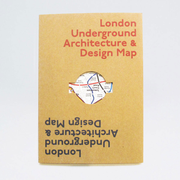 London Underground Architecture and Design Map by Blue Crow Media at Of ...
