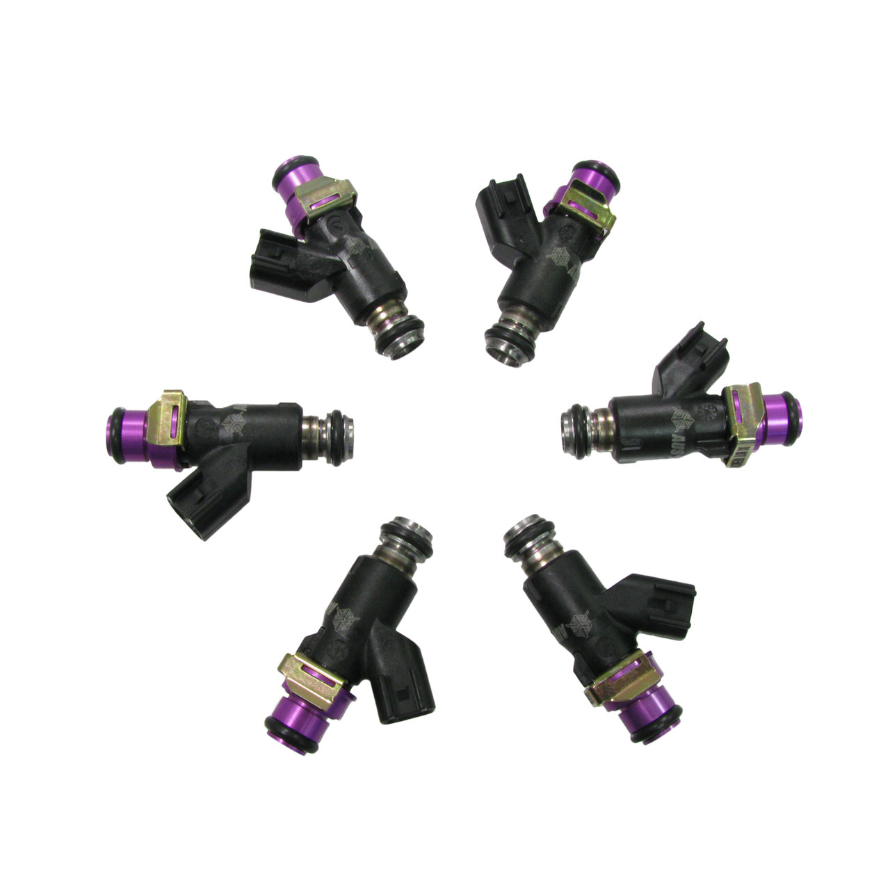 Set of 6 Racing Performance Fuel Injectors 1200 cc/min at 43 PSI
