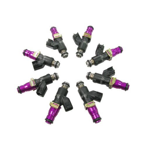 Set of 8 Racing Performance Fuel Injectors 550 cc/min at 43 PSI