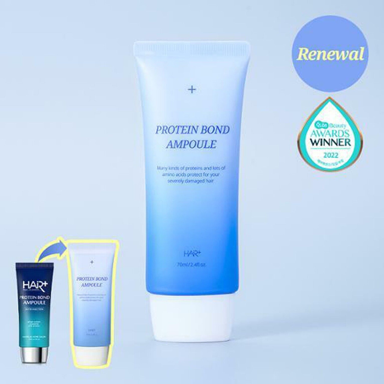 Hair Plus Protein Bond Ampoule 70ml – Rejuvenating Formula