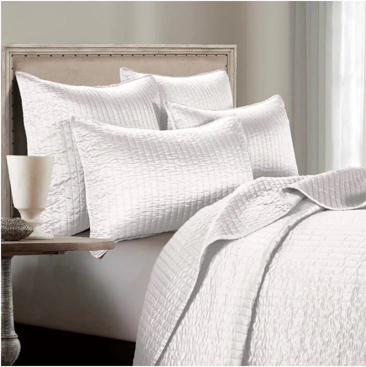 Satin Channel Queen or King Bedding Set