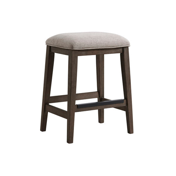 Hearst backless barstool