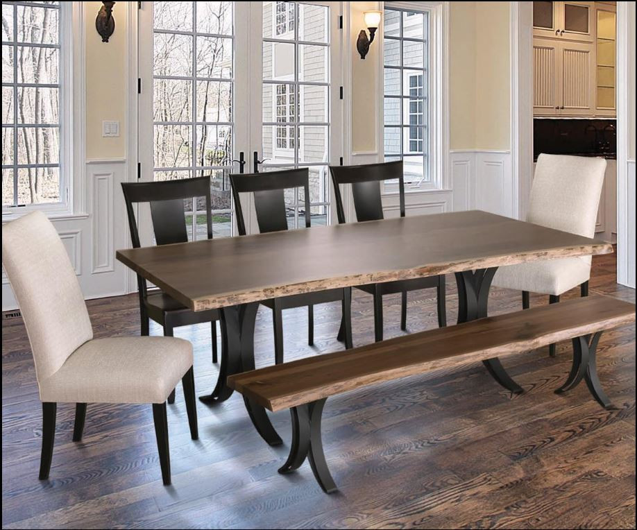 Live edge stump coffee table