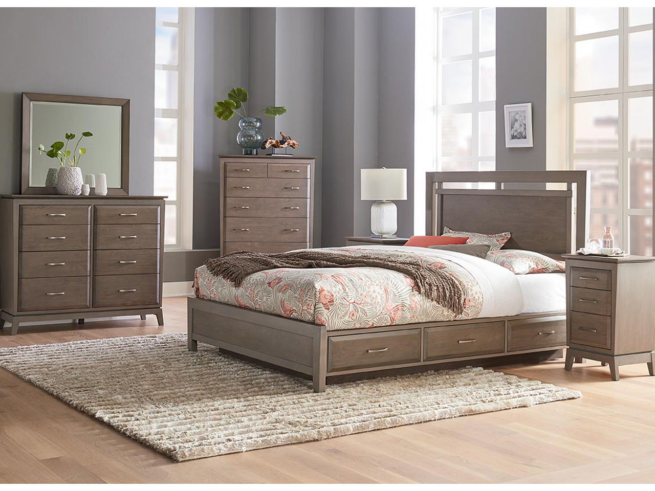 Ellison Panel bed- Queen or King