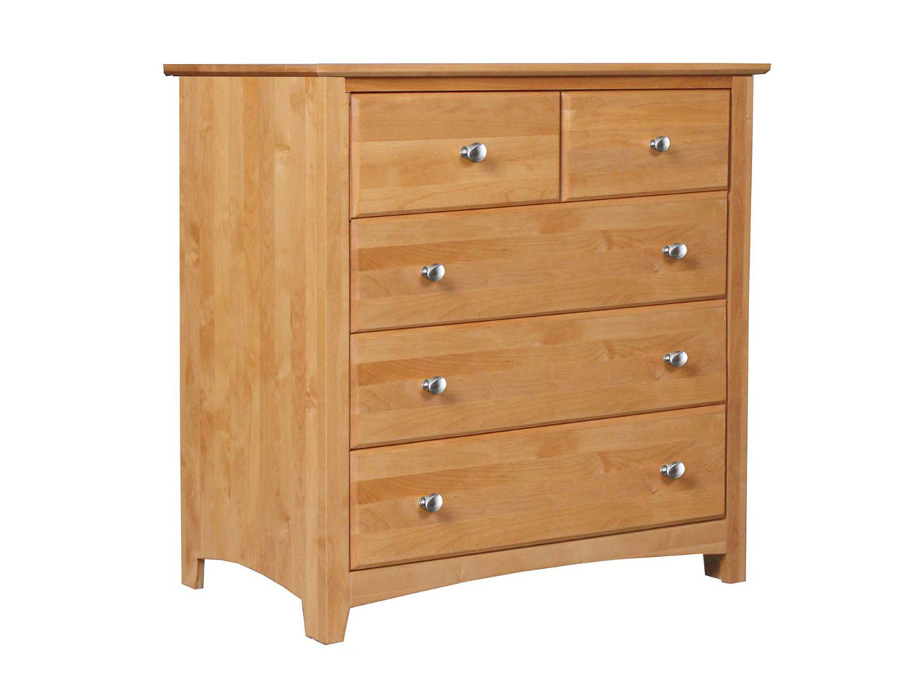 Shaker 6 drawer chest of drawers with 2 extra deep drawers