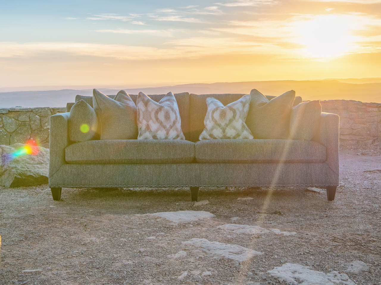 two cushion sofa by Mayo Furniture