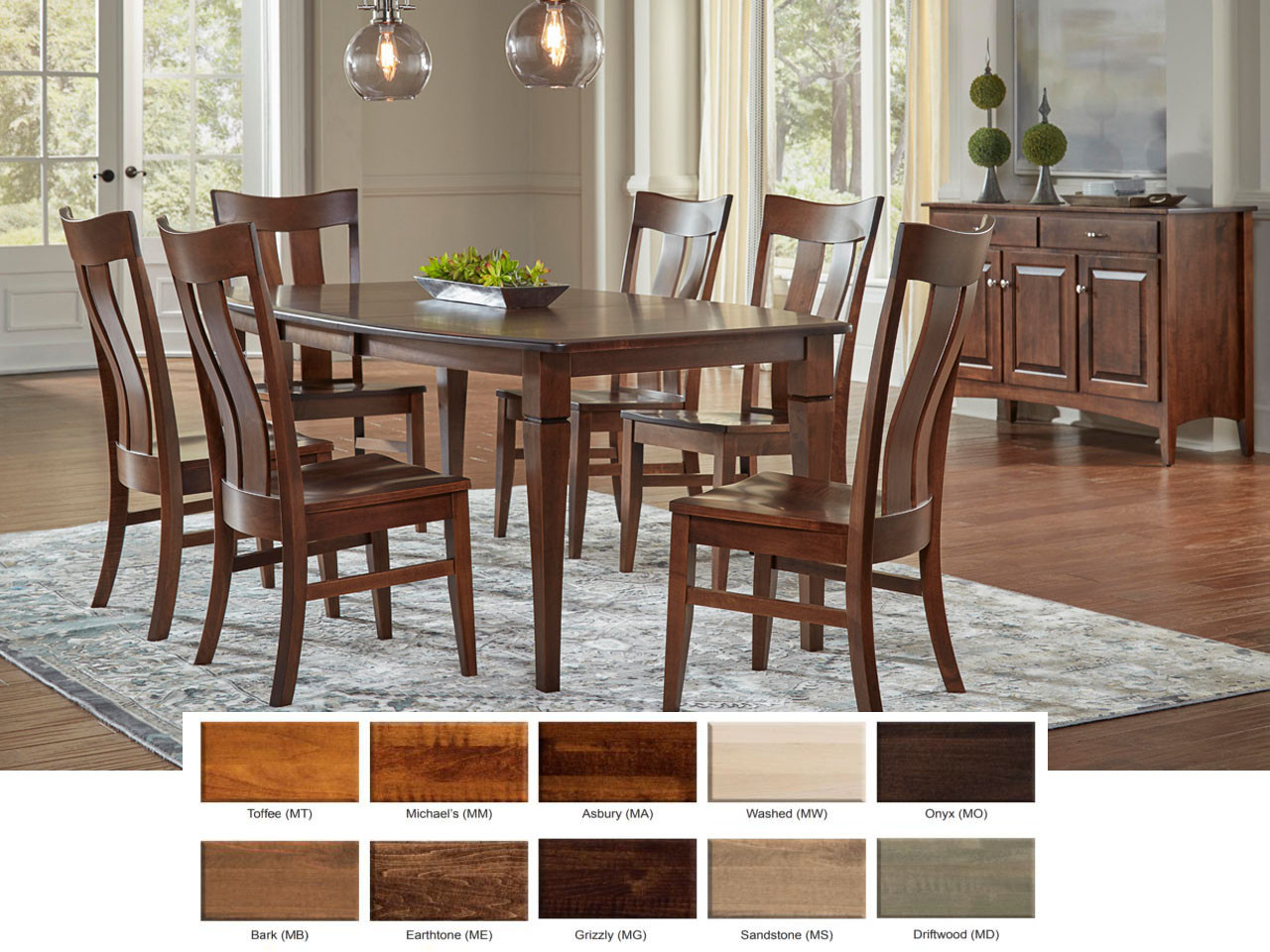 Amish Essentials 72" Farm table