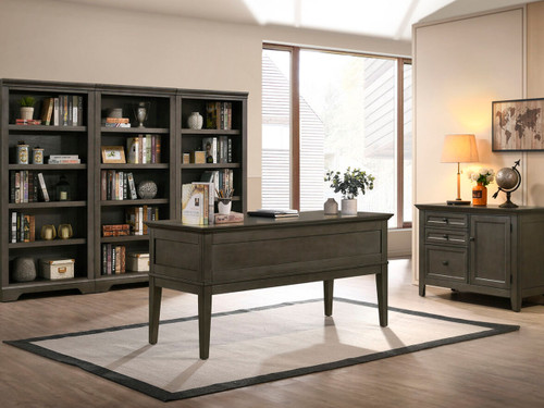 San Mateo Half-Ped desk